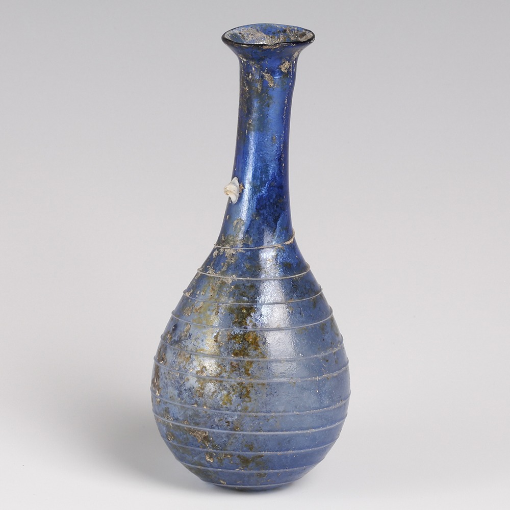 Roman Blue Glass Unguentarium - Ancient Roman Antiquities | Ancient ...
