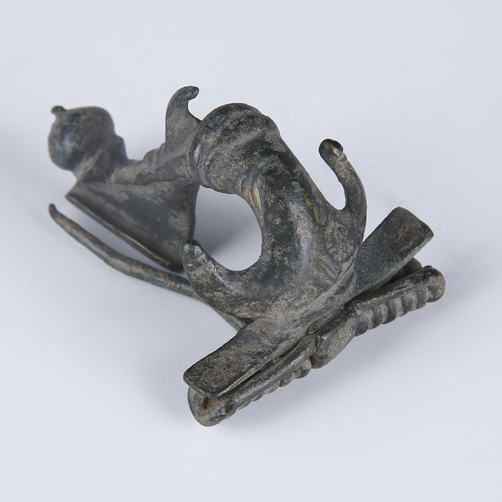 Ancient Roman Bronze Multi-Phallic Anchor Fibula - Ancient Roman ...