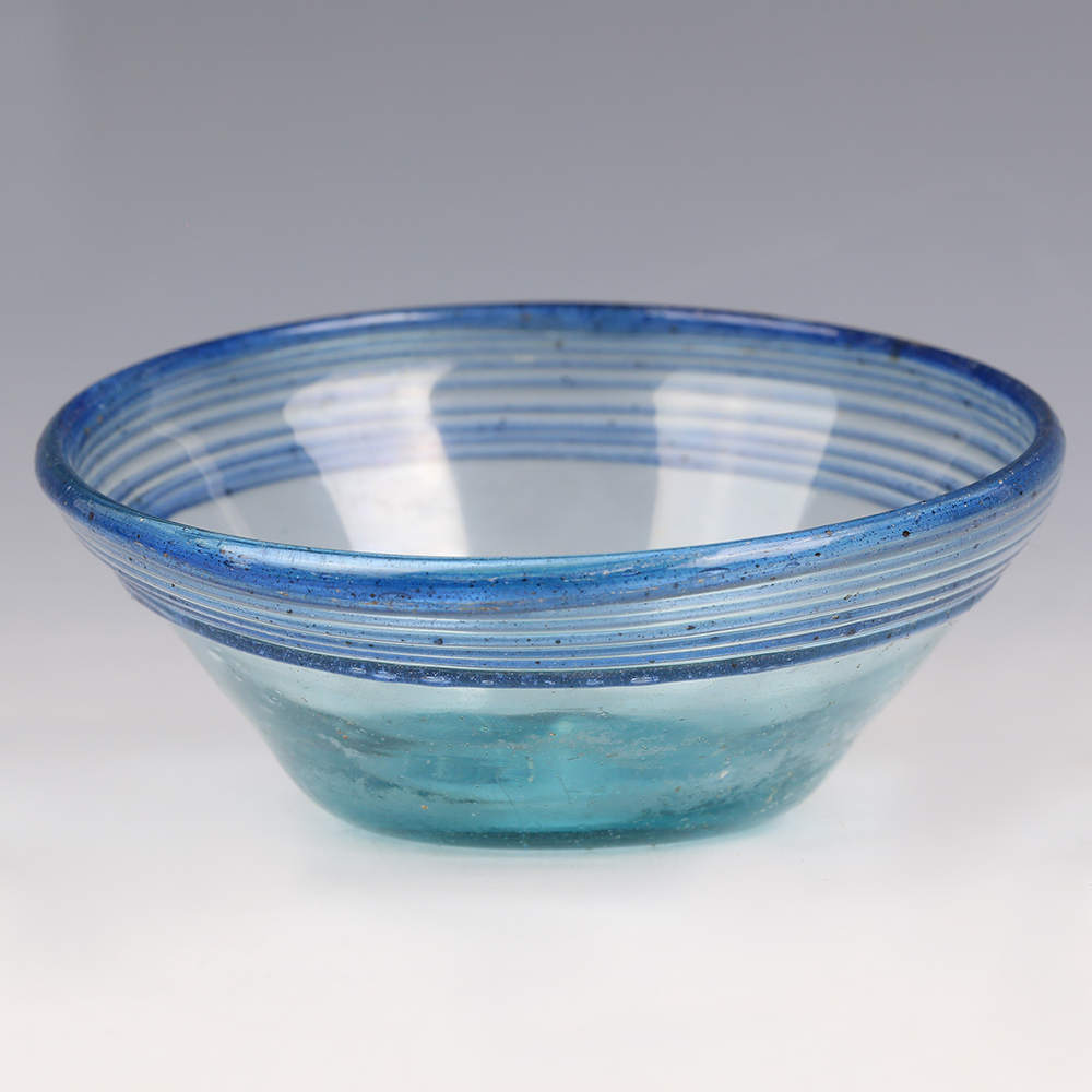 Ancient Roman Deep Blue Glass Beaded Necklace - Ancient Roman ...